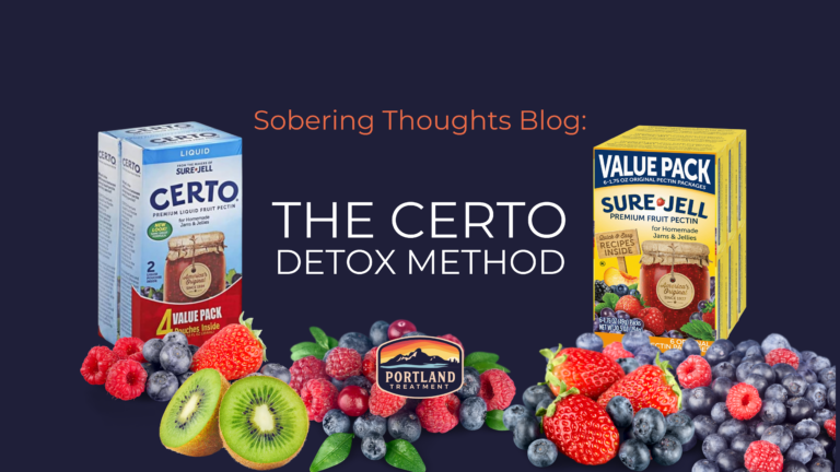 The Certo Detox Method: Does It Work? | Portland Treatment